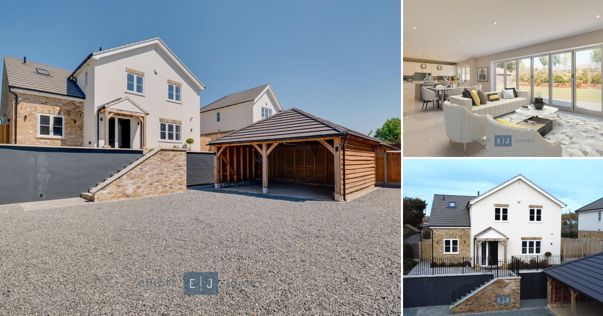 5 bed detached house for sale in Mott Street, Sewardstonebury | Elliott ...