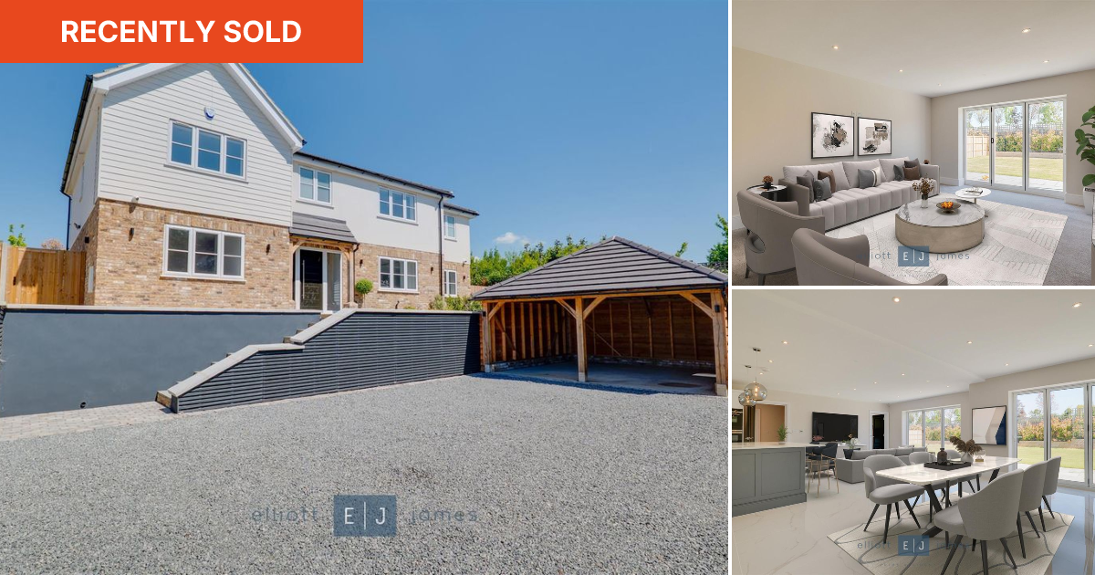 5 bed detached house for sale in Mott Street, Sewardstonebury | Elliott ...